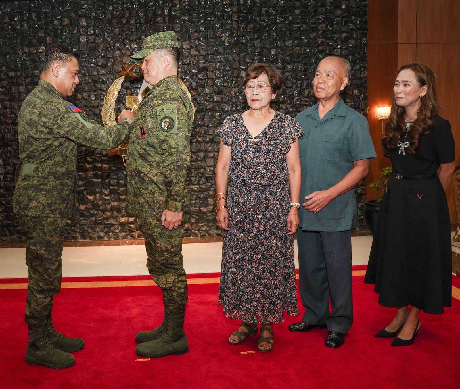 CSAFP leads donning of ranks ceremony for Senior Officers